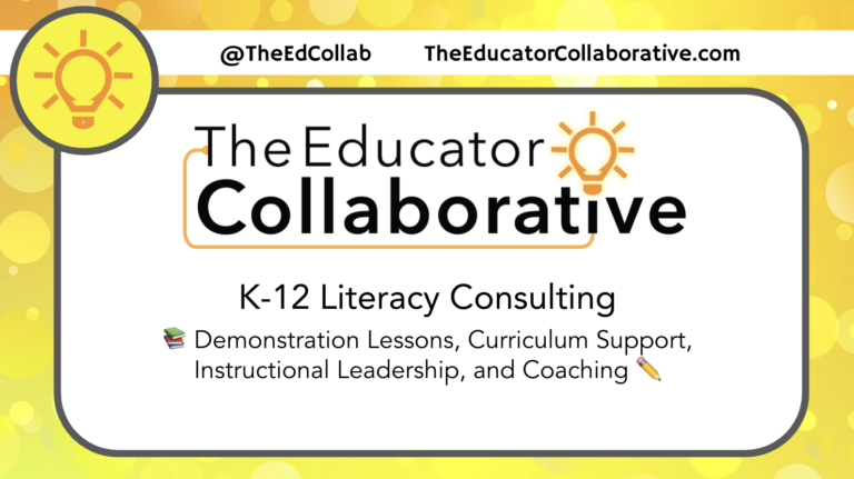 K-12 Reading and Writing PD - The Educator Collaborative